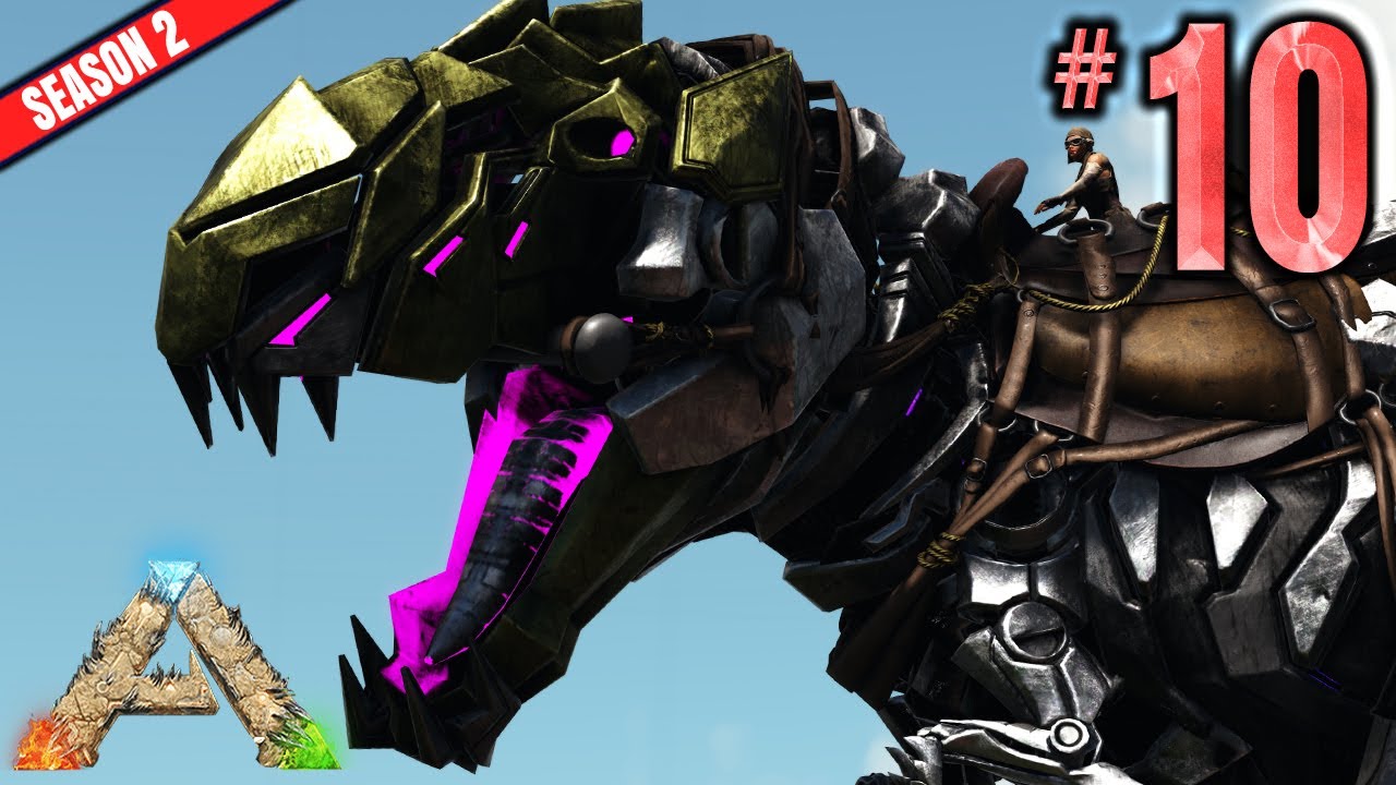 TEK REX + HOUSE TOUR - Part 10 - Ark: Survival Evolved [Co-Op Season 2 ...