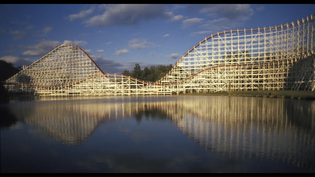 The Great American Scream Machine at Six Flags Over Georgia (50th ...