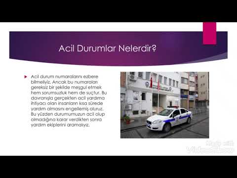 ACİL DURUMLAR -BEGÜM