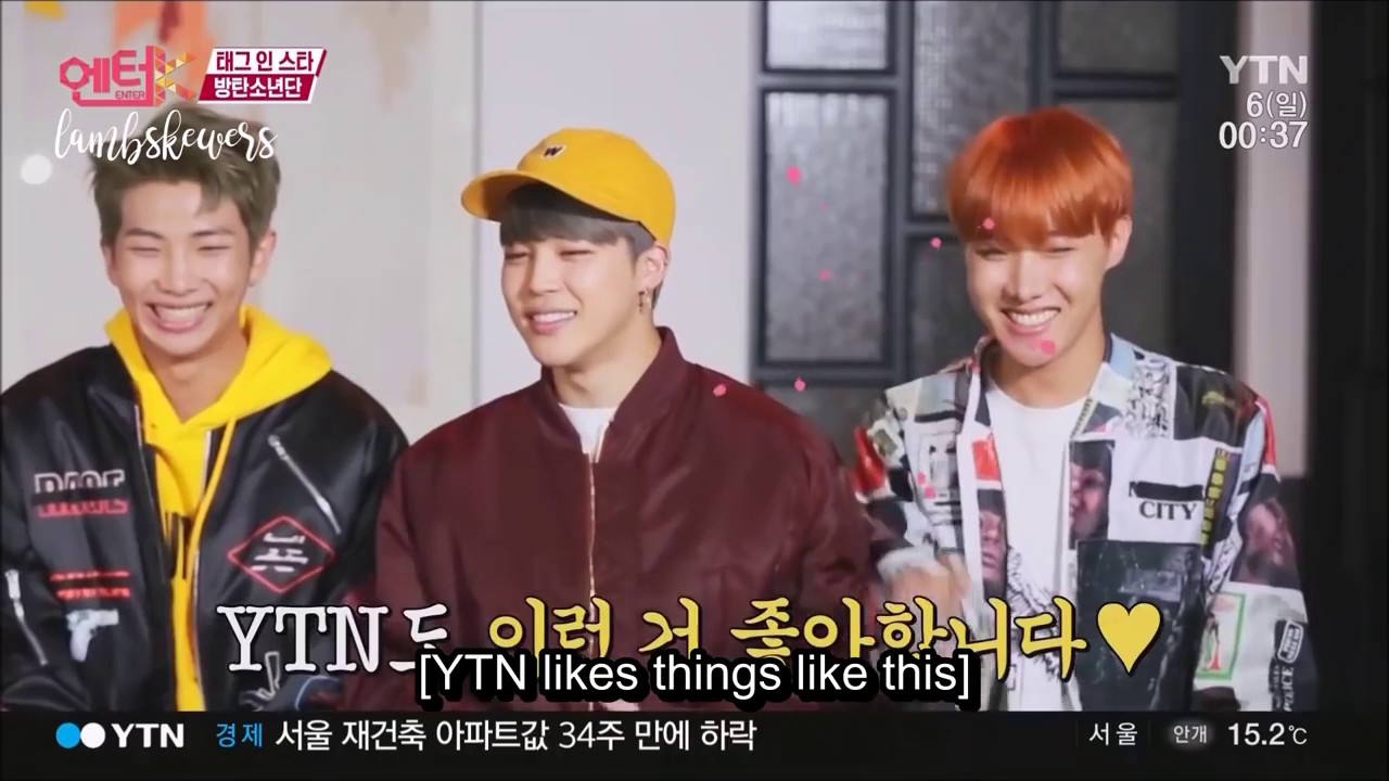 [ENG HARD SUB] 161105 ♡ BTS YTN EnterK Tag InterviewTimothy BgWilson - YouTube