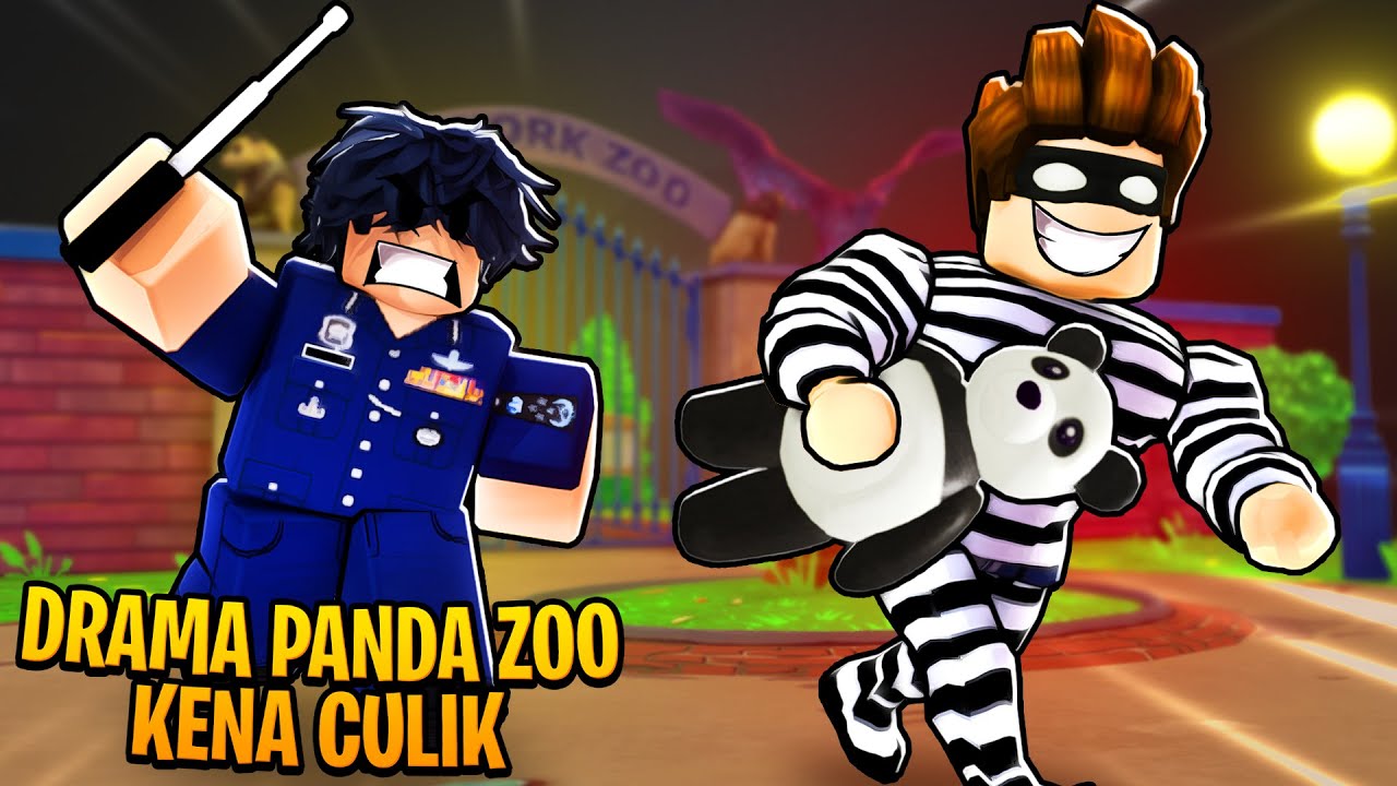 Drama Panda Zoo Kena Culik!!! (Roblox Malaysia) - YouTube