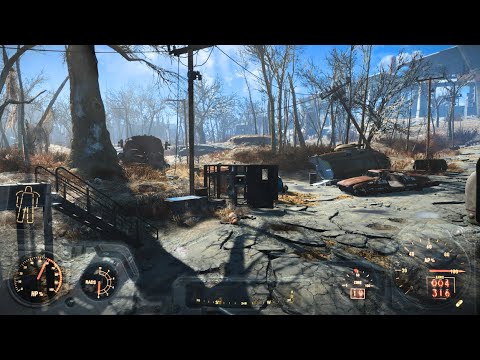 Fallout 4: When you Always walked past this military X01 Power Armor ...
