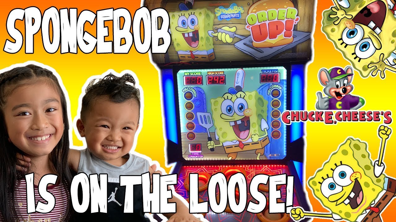 SpongeBob SquarePants Order Up! Chuck E Cheese - Extended Edition - YouTube