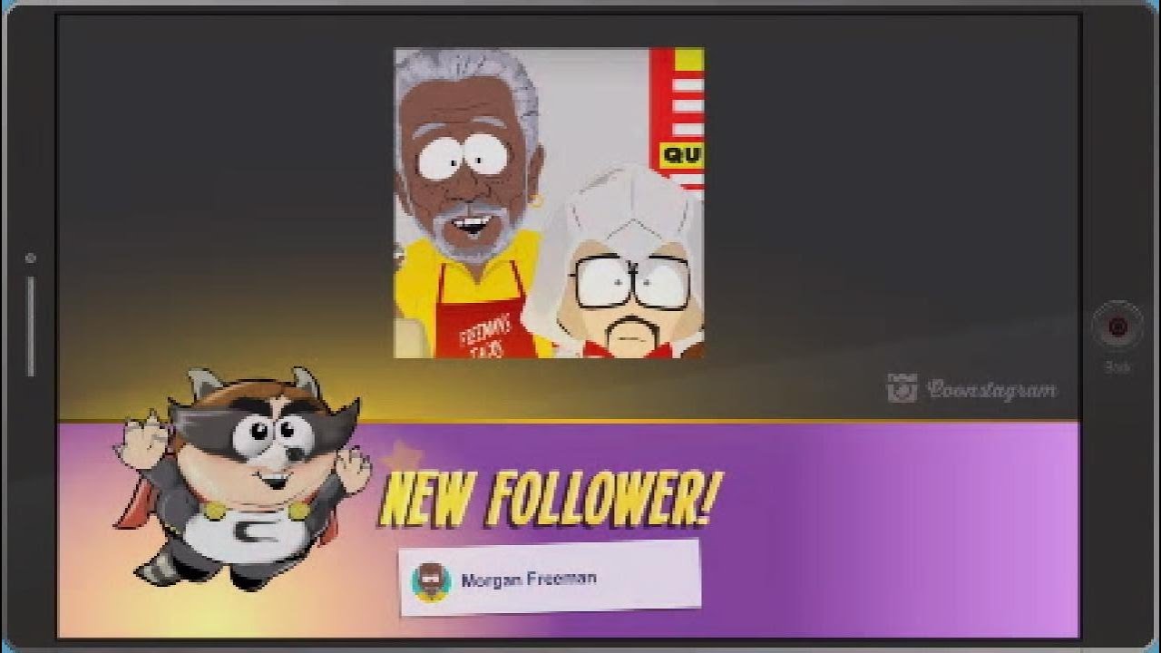 Morgan Freeman Is A Jubb South Park The Fractured But Whole pt 3 - YouTube