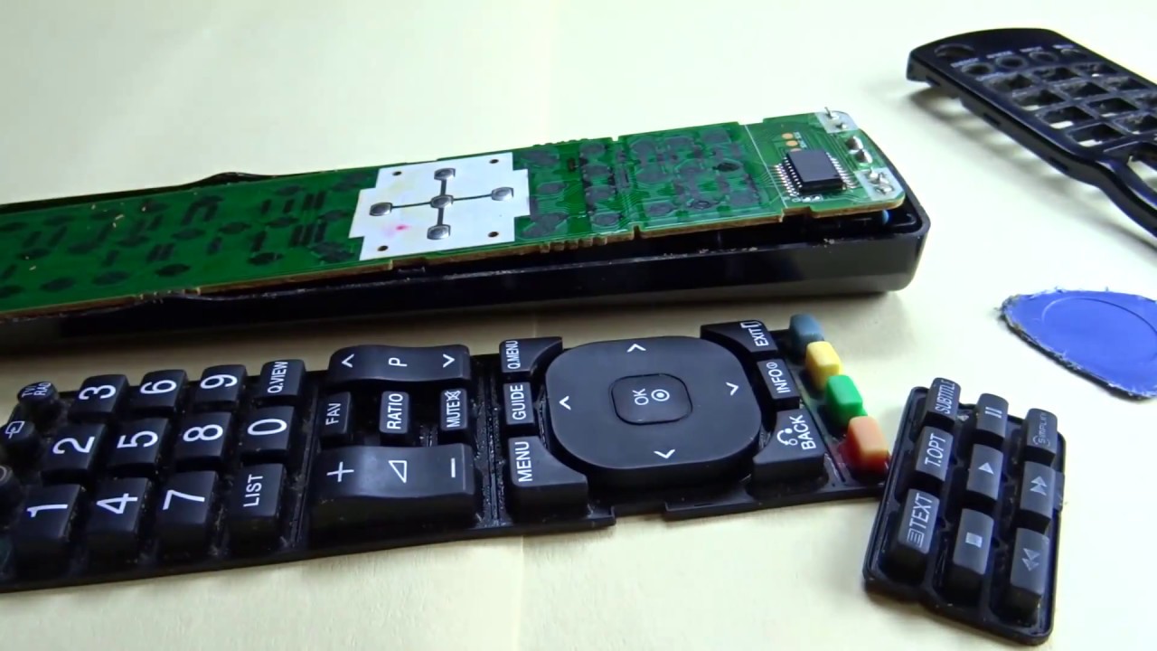 REPAIRING LG TV REMOTE CONTROL(CLEANING) - YouTube