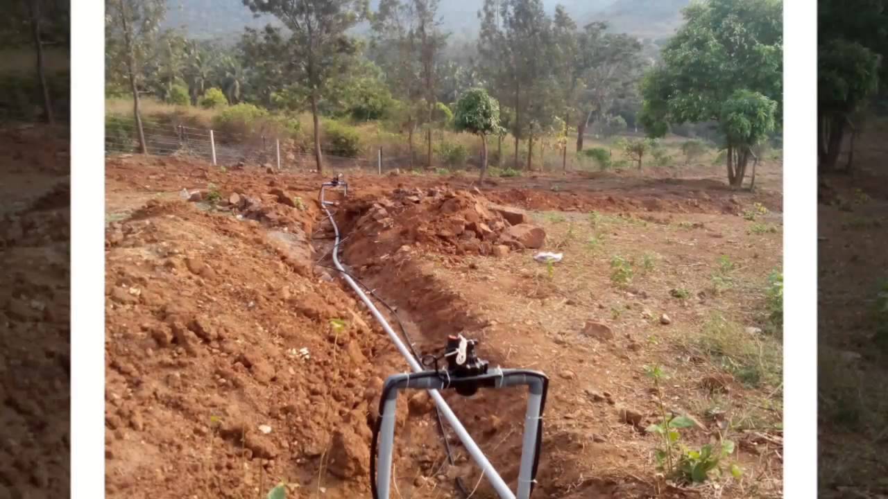 Drip irrigation system automation by Mobitech Wireless Solution - YouTube