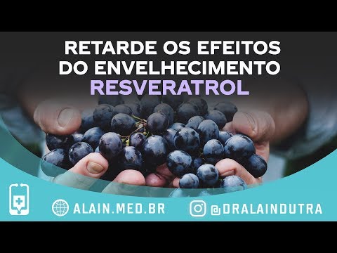 Retarde os efeitos do envelhecimento - Resveratrol