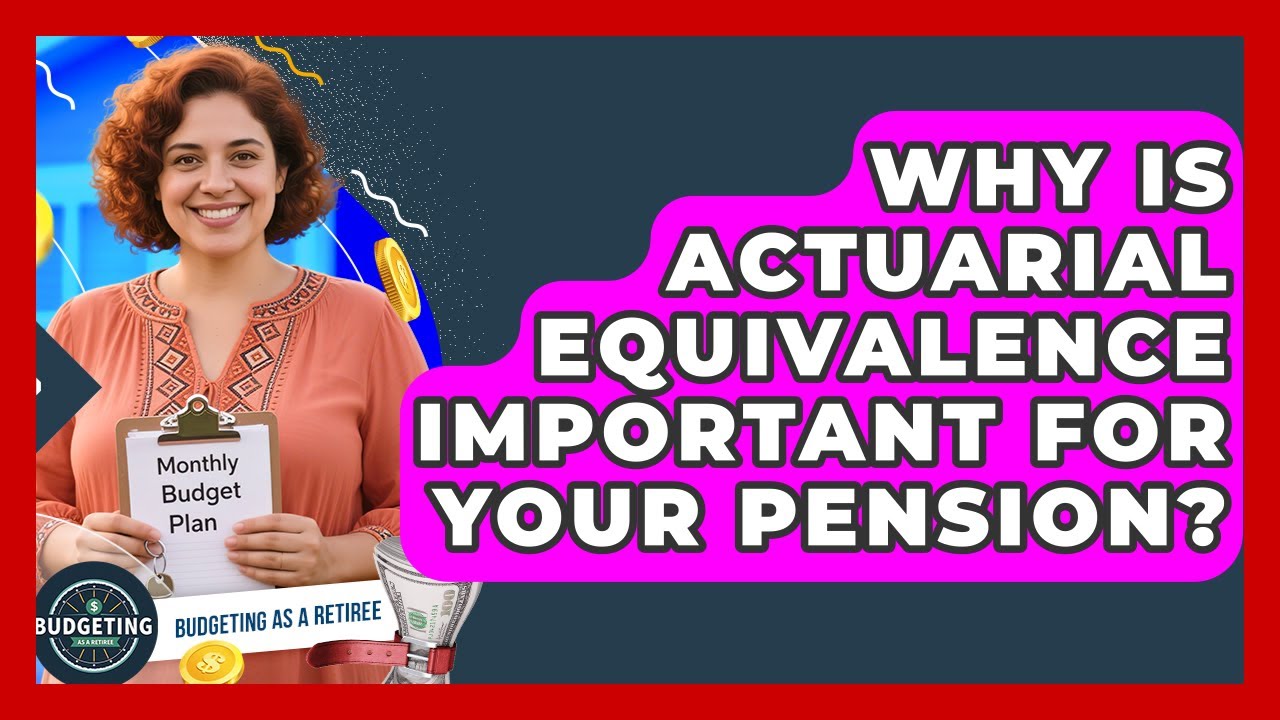 Why Is Actuarial Equivalence Important For Your Pension? - Budgeting as ...