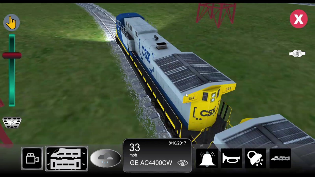 Train Sim Lite CSX Train - YouTube