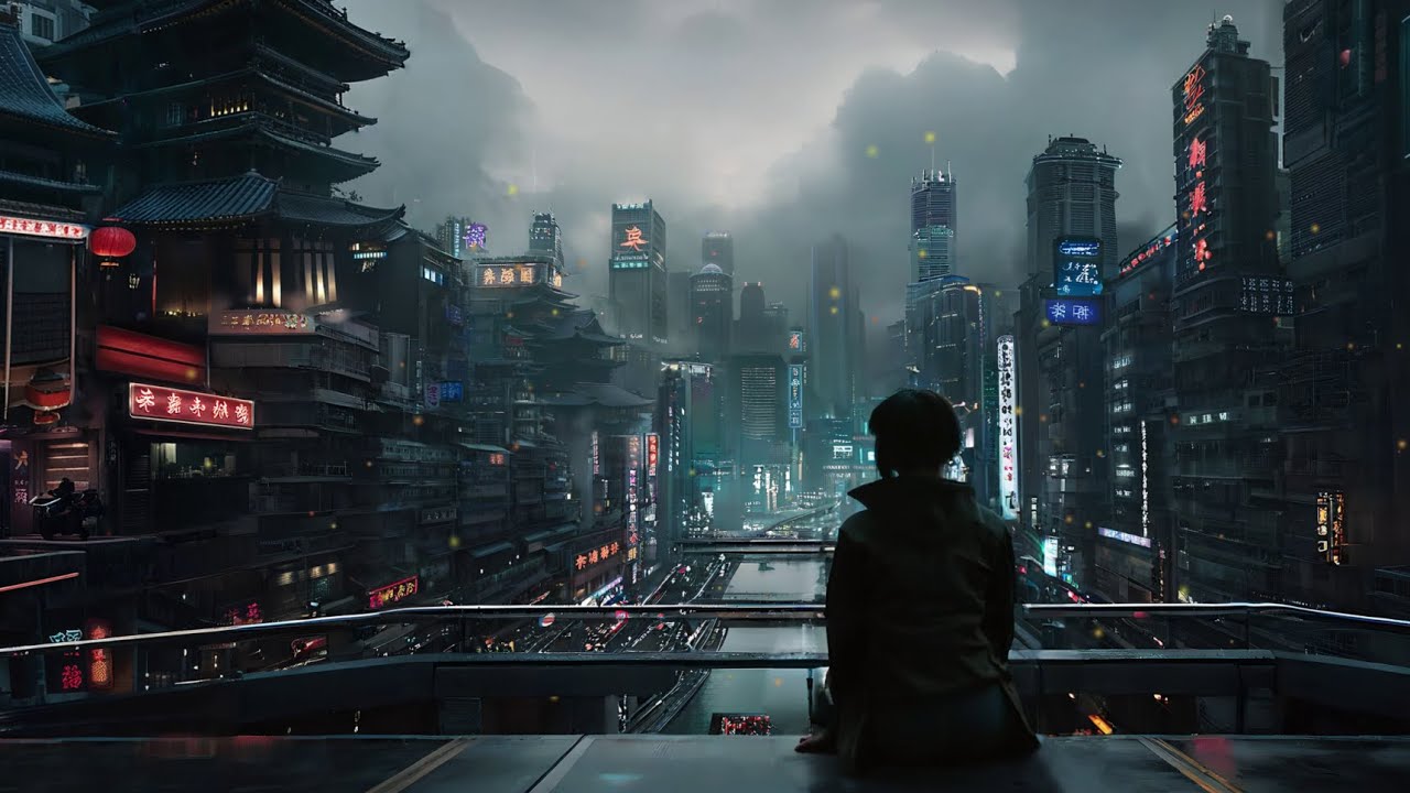 Cyberpunk Chill Music - Space Samurai 2563 - YouTube