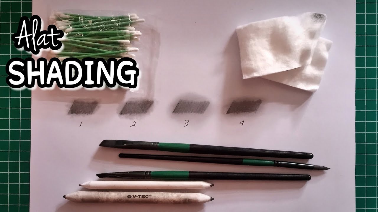 ALAT UNTUK SHADING GAMBAR YANG SAYA GUNAKAN - YouTube