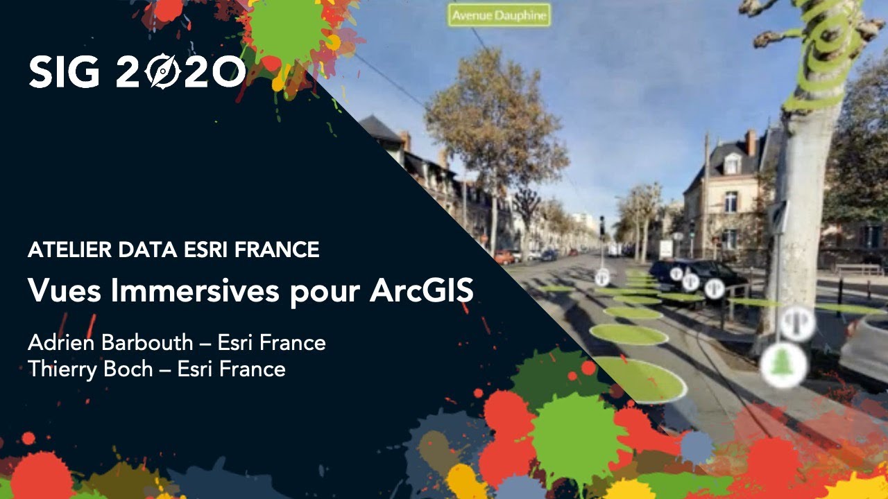 [Live] SIG 2020 - Vues Immersives pour ArcGIS - YouTube