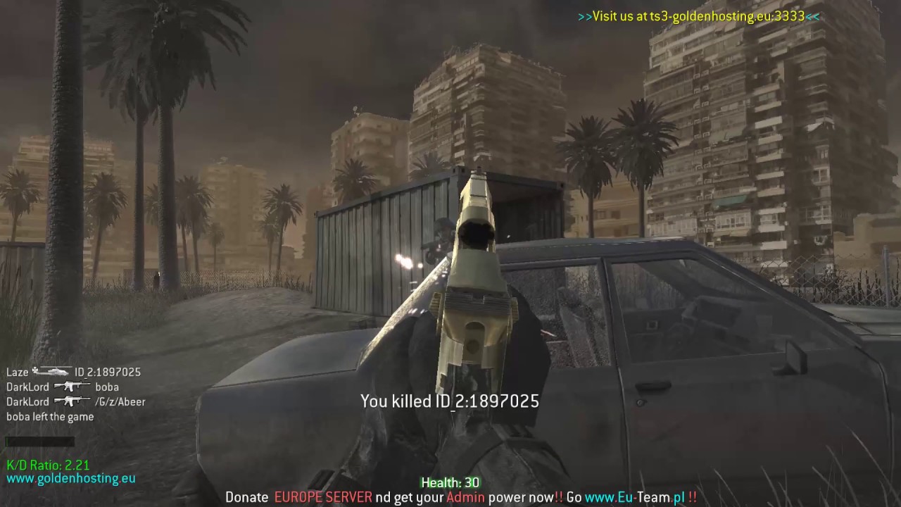 CoD 4 - Desert eagle kill streak - YouTube