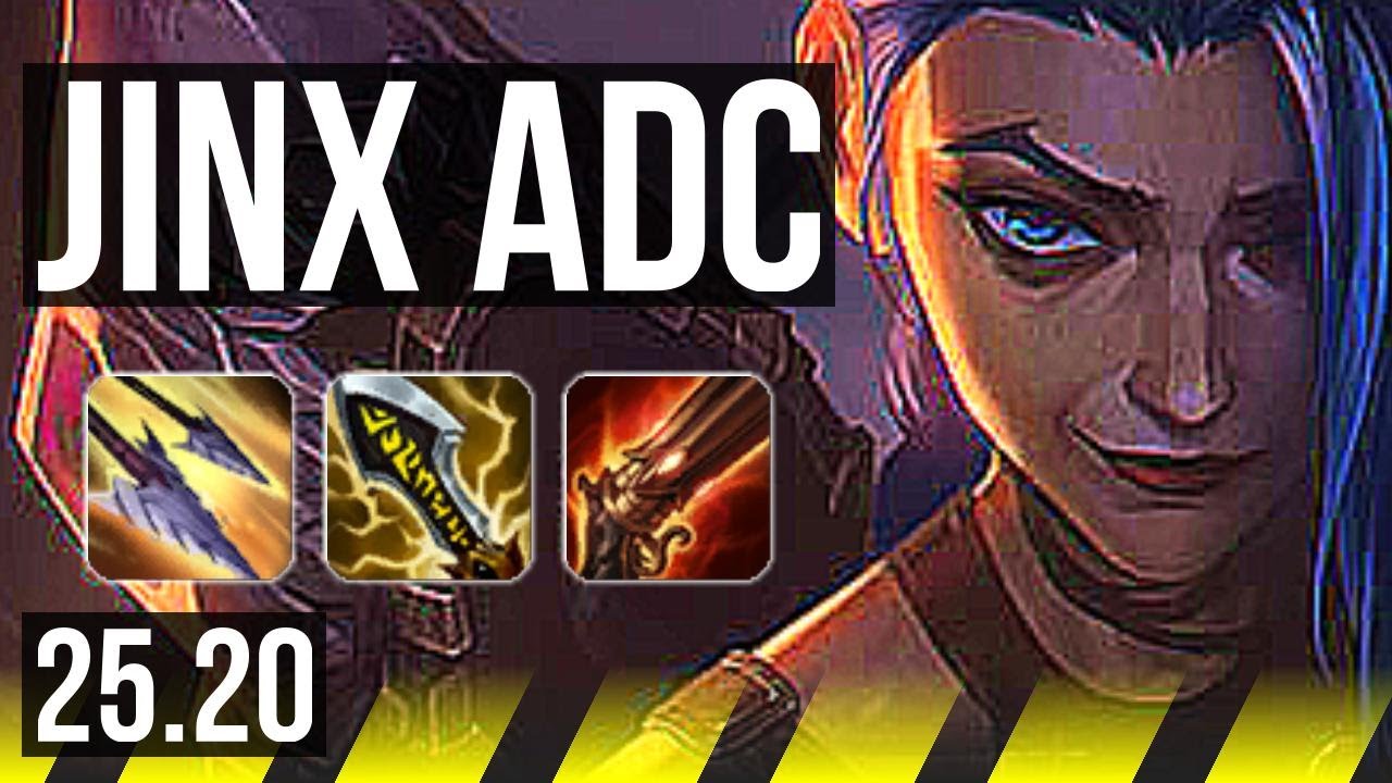 JINX & Rell vs MEL & Blitzcrank (ADC) | Quadra, 19/4/7 | KR Master | 25 ...