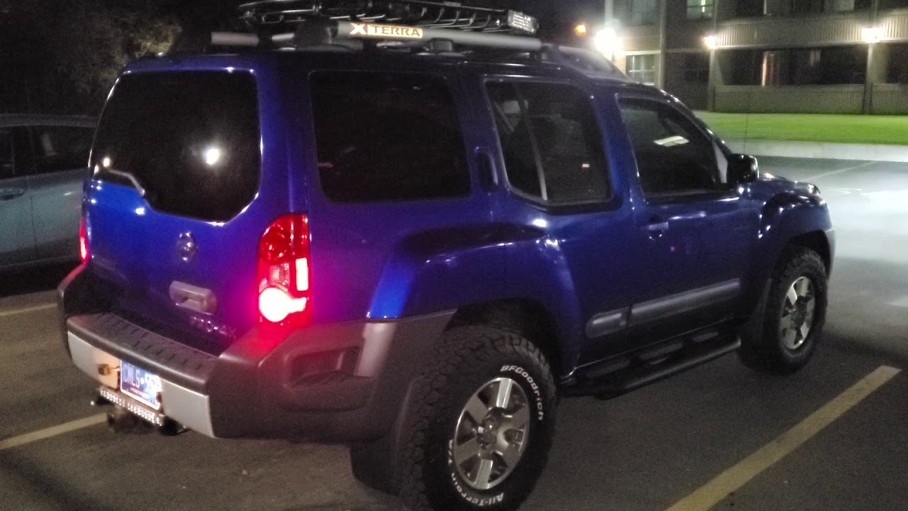Xterra pro 4x off road lights upgrades - YouTube