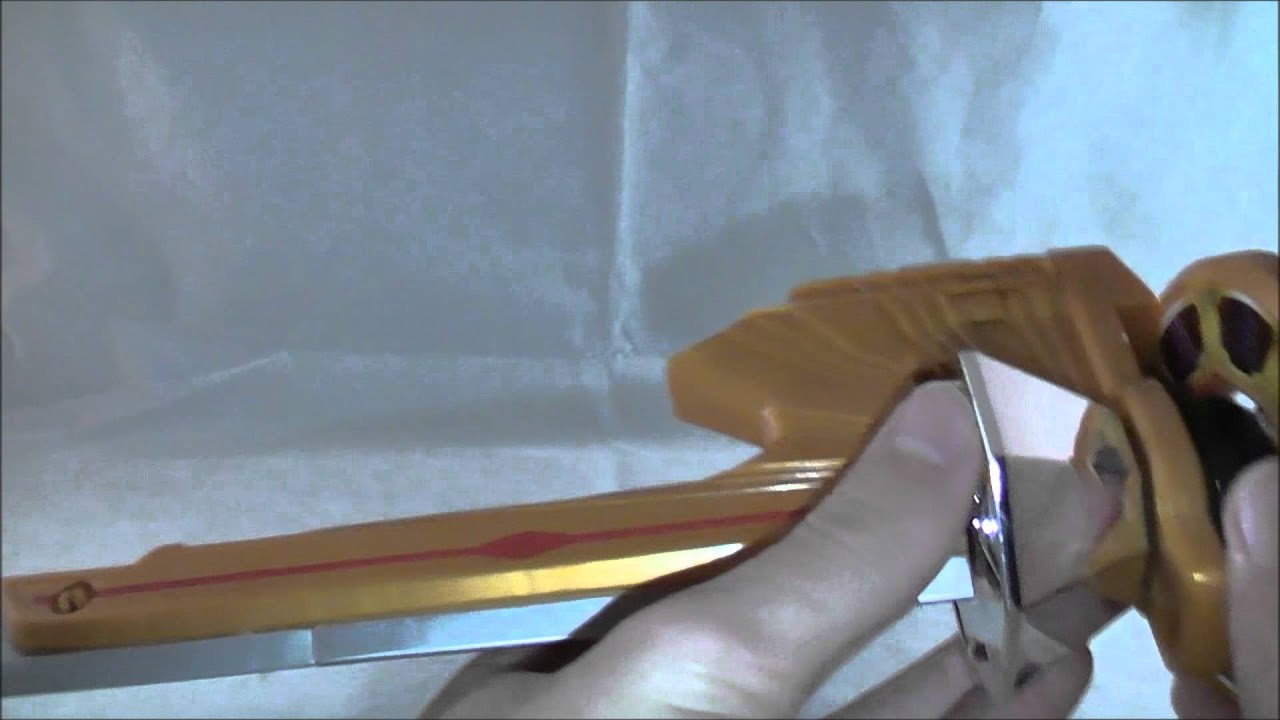 Power Rangers Samurai Spin Sword Review (Sound Version) - YouTube