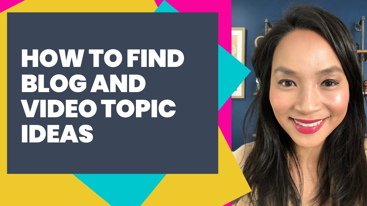 How to find content or topic ideas for your videos or blog (Tools ...