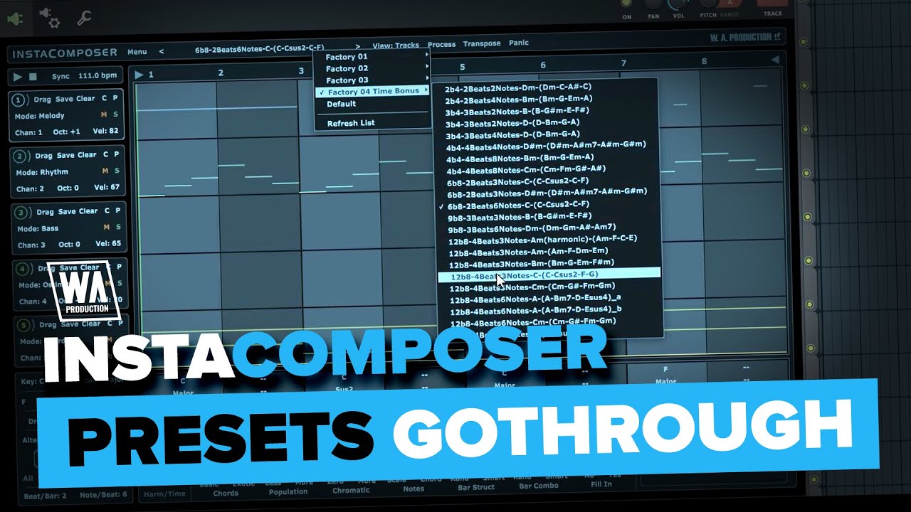 Going Through InstaComposer Presets (AI Powered MIDI Tool) - YouTube