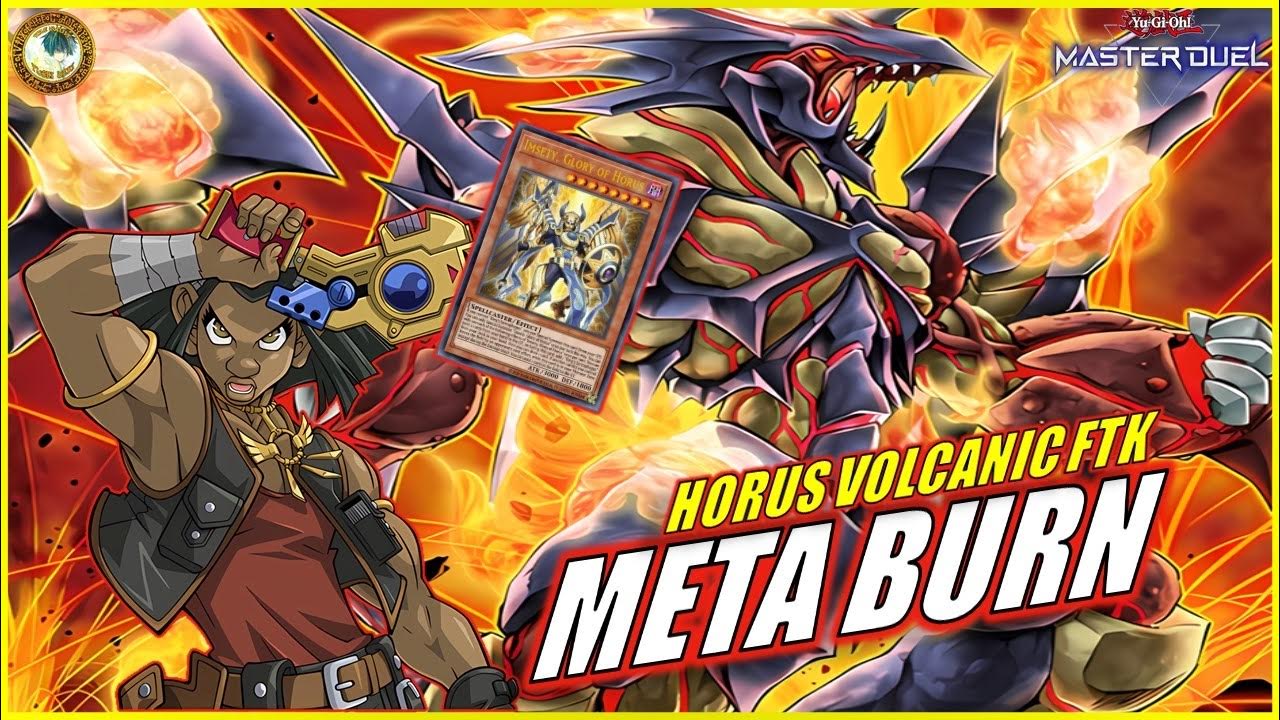 HORUS VOLCANIC BURN FTK 🔥 Volcanic Horus Snake-Eyes FTK Deck / BURNING META [Yu-Gi-Oh! MASTER ...
