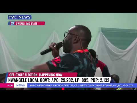Imo Off-Cycle Election: INEC Presents Results From Nwangele Local ...