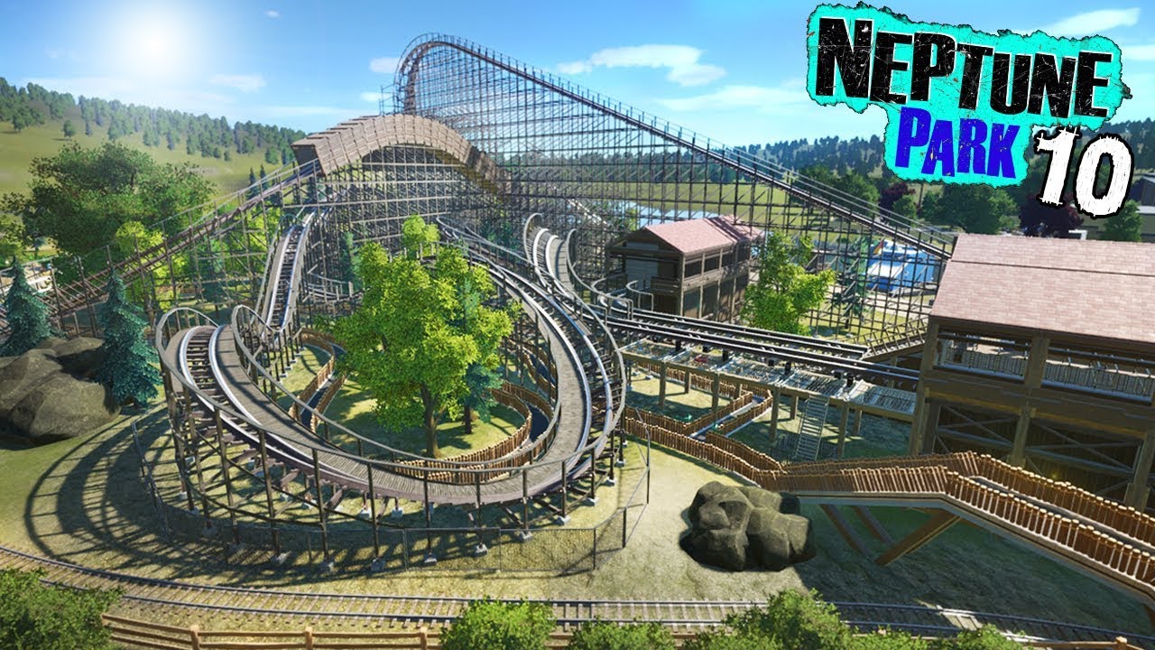 Neptune Park (ep. 10) - BEST WOODEN COASTER I've made so far! | Planet ...