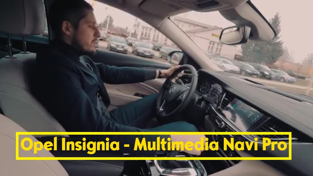 Opel Insignia - Multimedia Navi Pro - YouTube