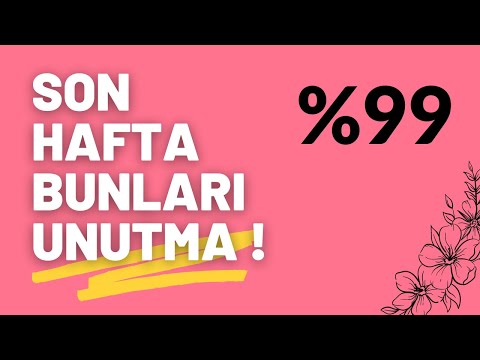 ÖABT Son Hafta Nasıl Çalışmalıyız ?