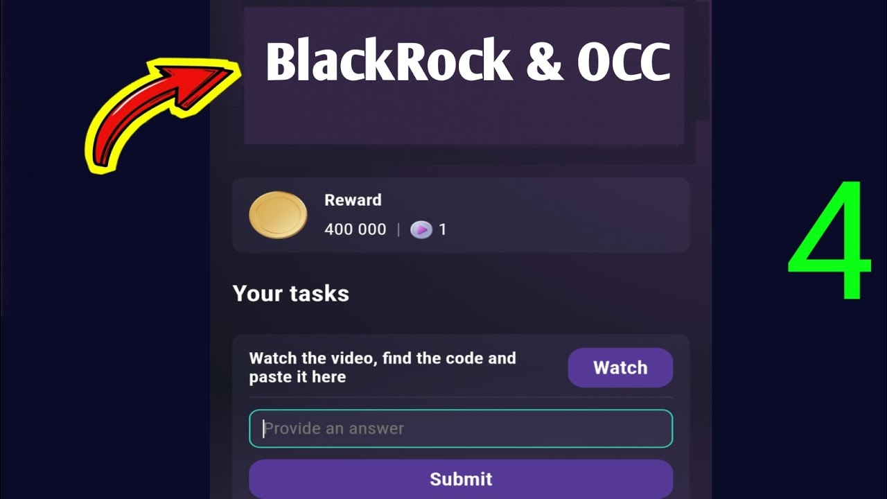 BlackRock & OCC | Tapswap Code | BlackRock & OCC: Unlocking Bitcoin ETF ...