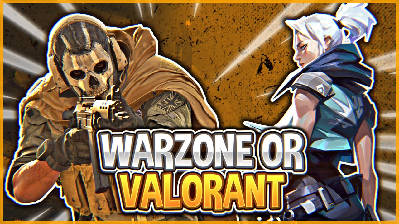 Call of Duty WarZone or Valorant | Which Is Better? - YouTube