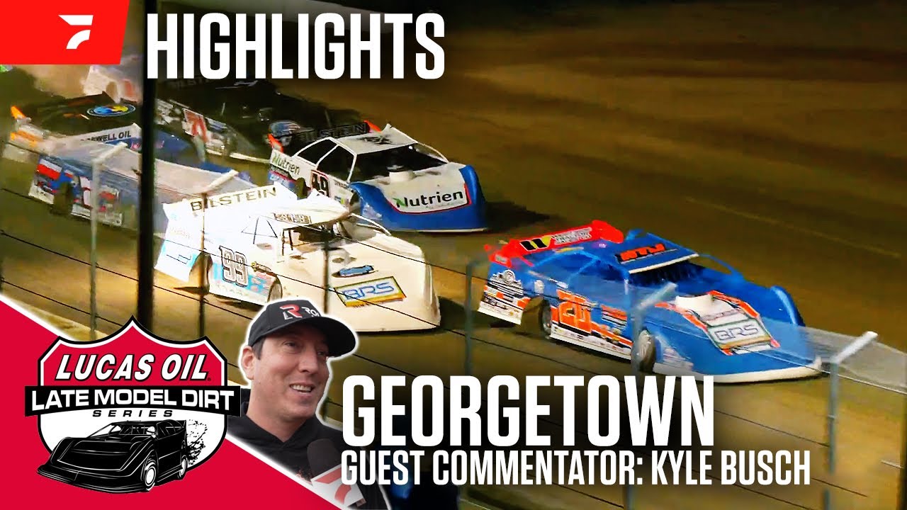 Kyle Busch Joins The Booth | Lucas Oil Late Models at Georgetown ...