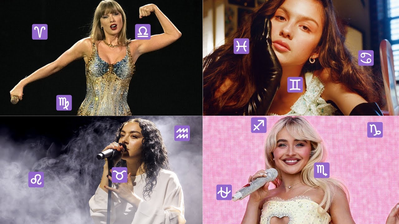 Your Zodiac Sign, your Female Singer!! - YouTube