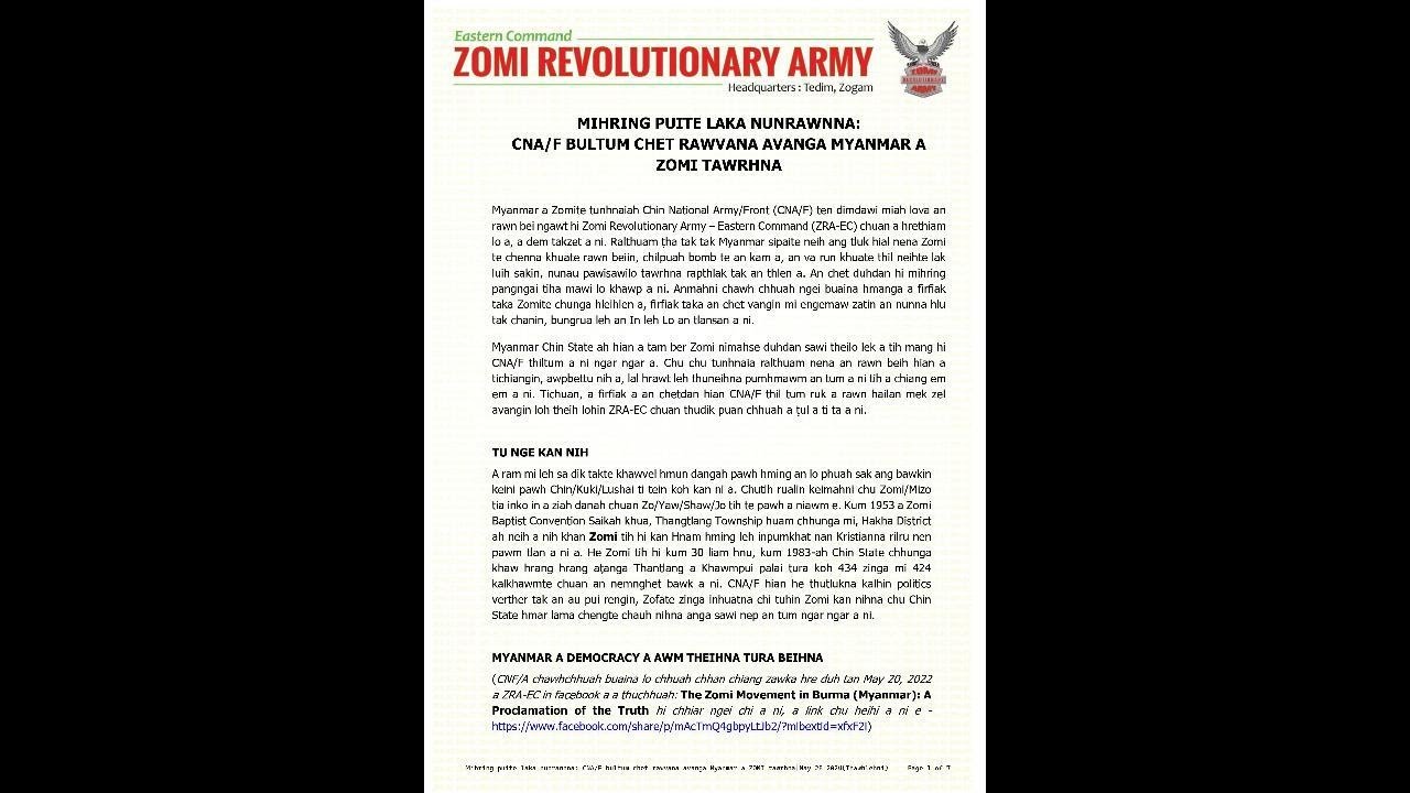 ZRA(EC) PR 28th May,2024- English - YouTube