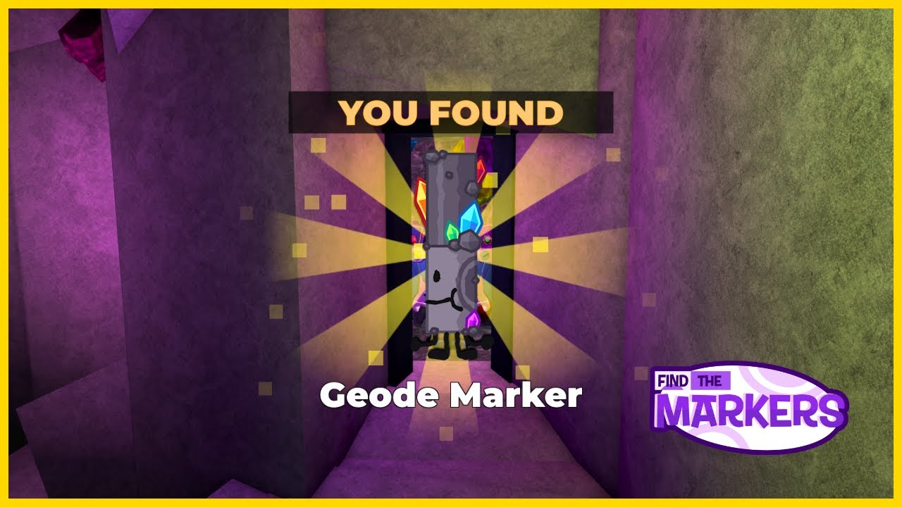 How To Get Geode Marker in Find The Markers | Roblox - YouTube