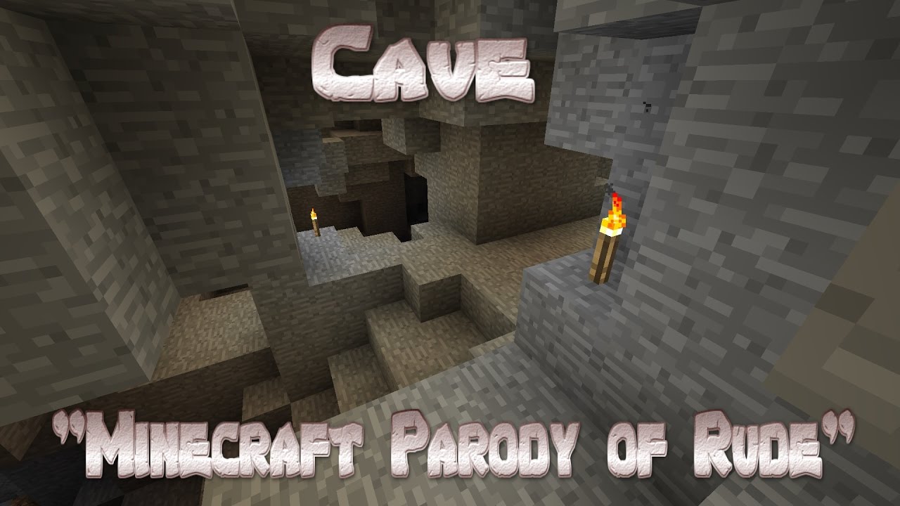 "Cave" Minecraft Parody of Rude by MAGIC! - YouTube