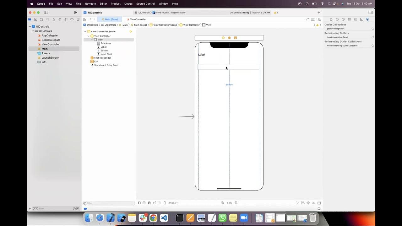 9742735256 - UIControls in iOS - UISwitch - UITextFieldDelegate - Control text in textfield #ios ...