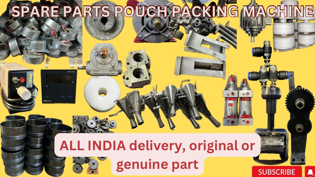 SPARE PARTS POUCH PACKING MACHINE /ORIGINAL AND GENUINE PARTS /, # ...