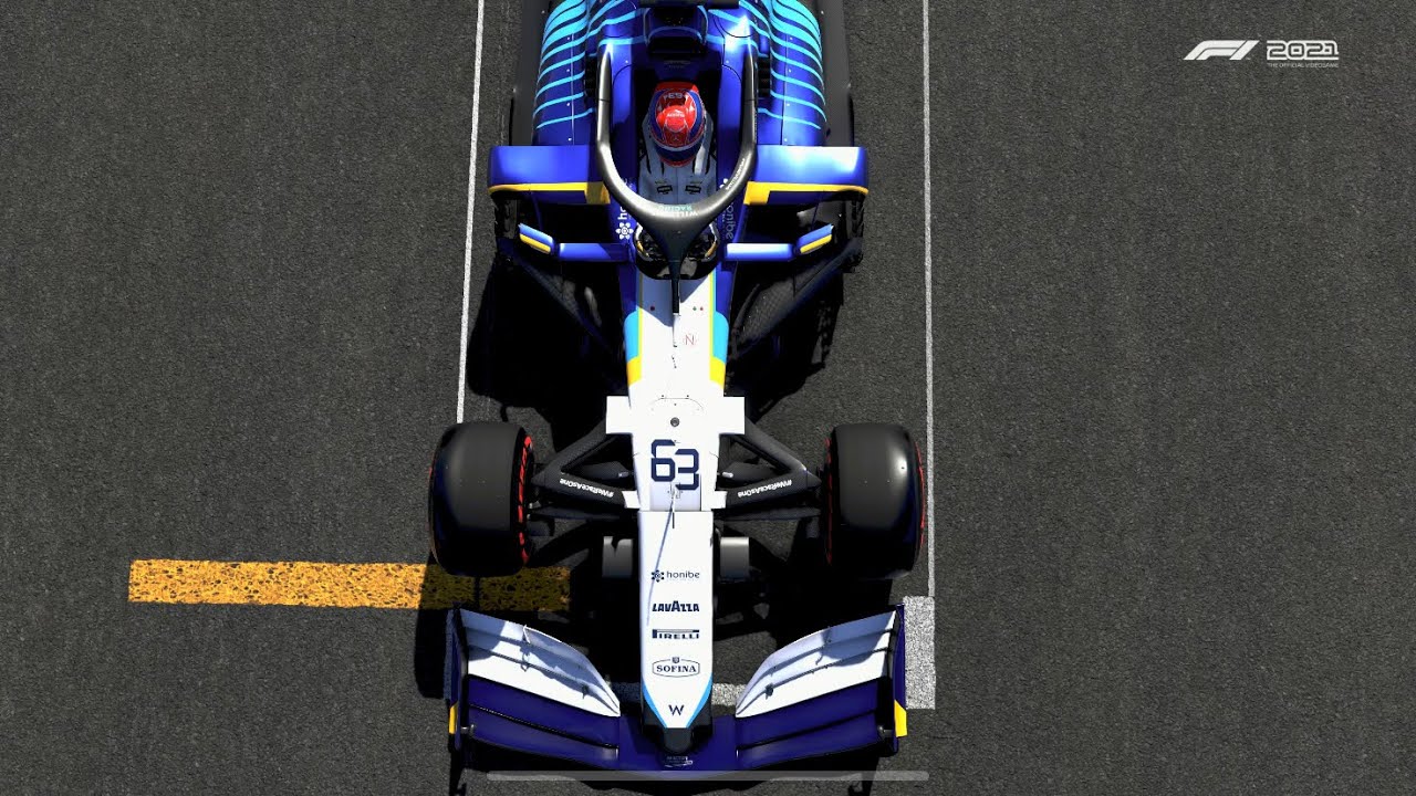 F1 2021 - Gameplay | George Russell - Silverstone | 4K HDR 60FPS) - YouTube