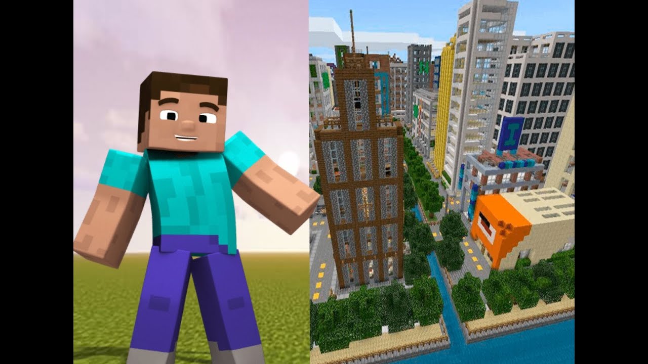 Moje Minecraft mesto - YouTube