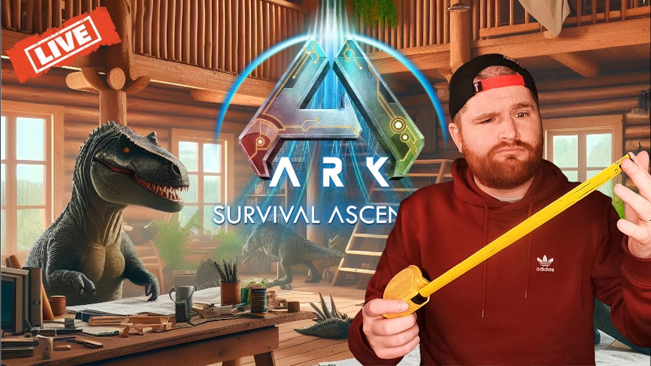 🚧 Base Building Focus LIVE! Avoiding Distractions in Ark Survival ...