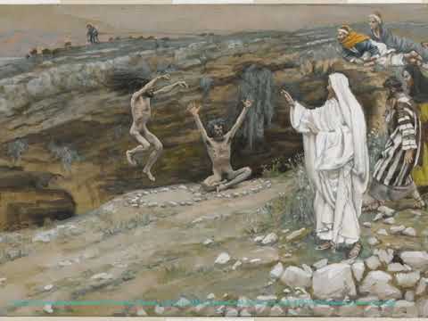 OneGospel Version 2, Part 57, Jesus Heals a Demon Possessed Man in ...