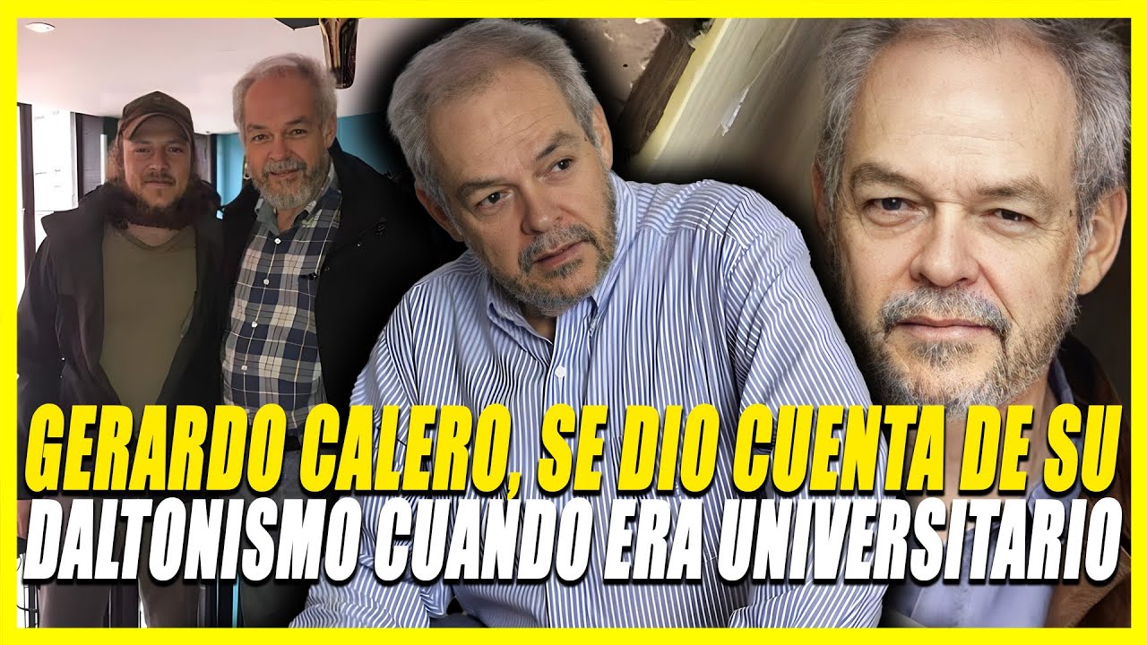 GERARDO CALERO TIENE ENFERMEDAD QUE DESCUBRIÓ EN SU ADULTEZ | SU HIJO ...