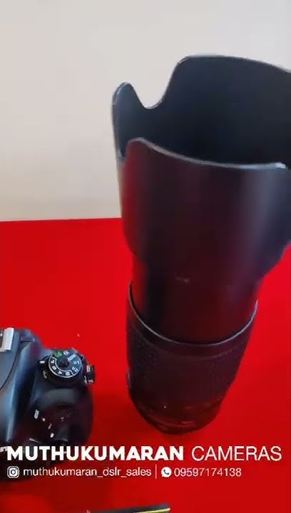 CANON 600D WITH 70-300 CAMERA I MUTHUKUMARAN CAMERAS - YouTube