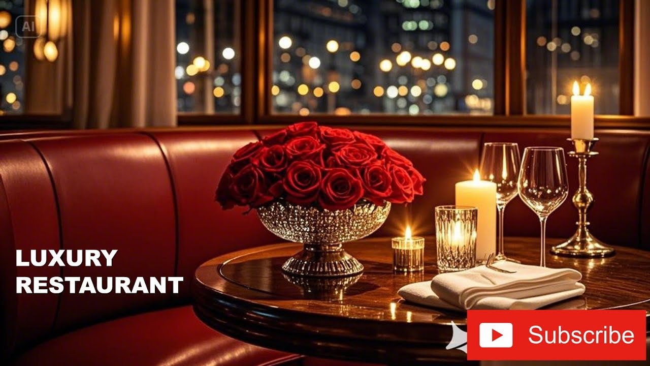 Luxury Restaurant Music - Romantic Jazz Saxophone Music for Dinner ...