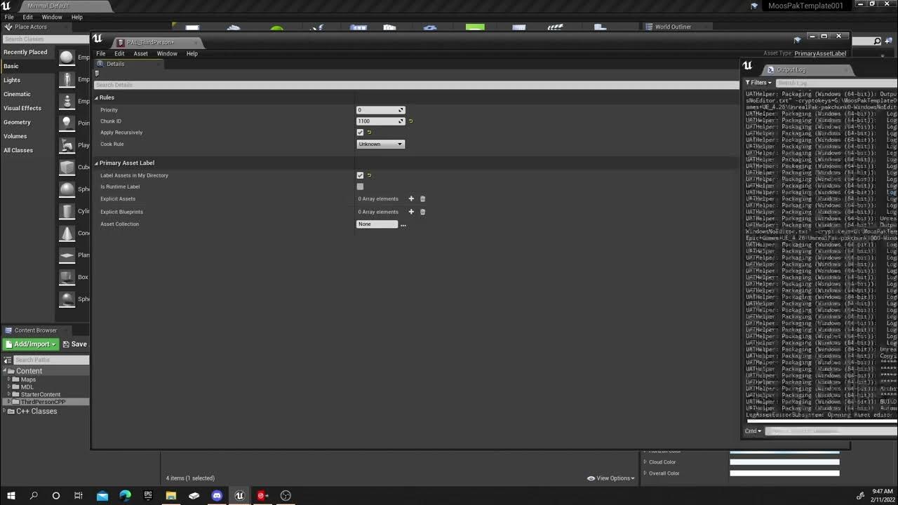 Primary Asset Label in UE4 Part 2 - YouTube