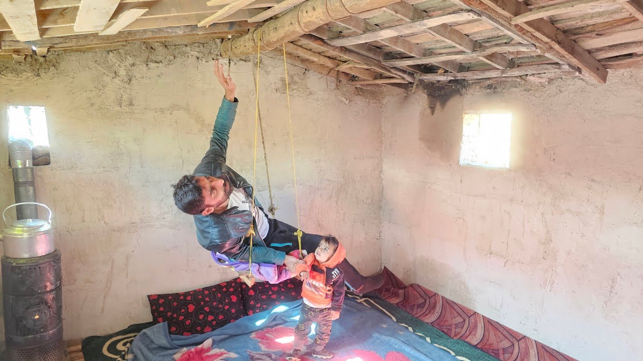 "Action and excitement with Khalil: deadly swings in the mountain roof ...