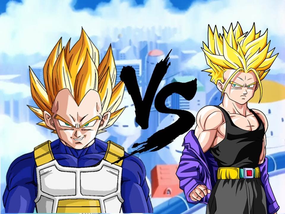 Vegeta Vs Trunks