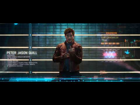 Guardians of the Galaxy middle finger uncensored