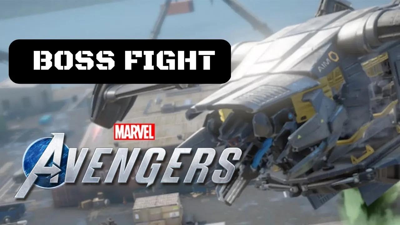 Marvel's Avengers Warship Boss Fight - YouTube