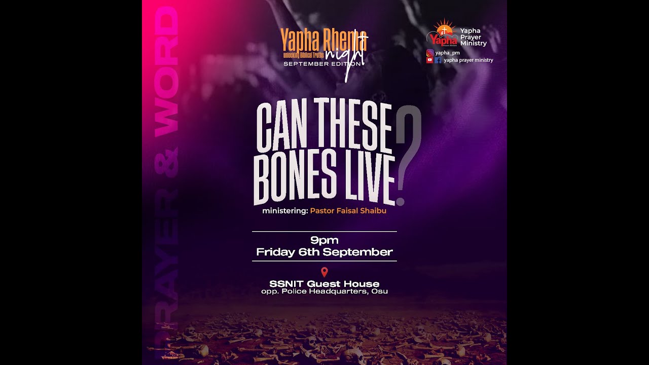 Can These Bones Live? - YouTube
