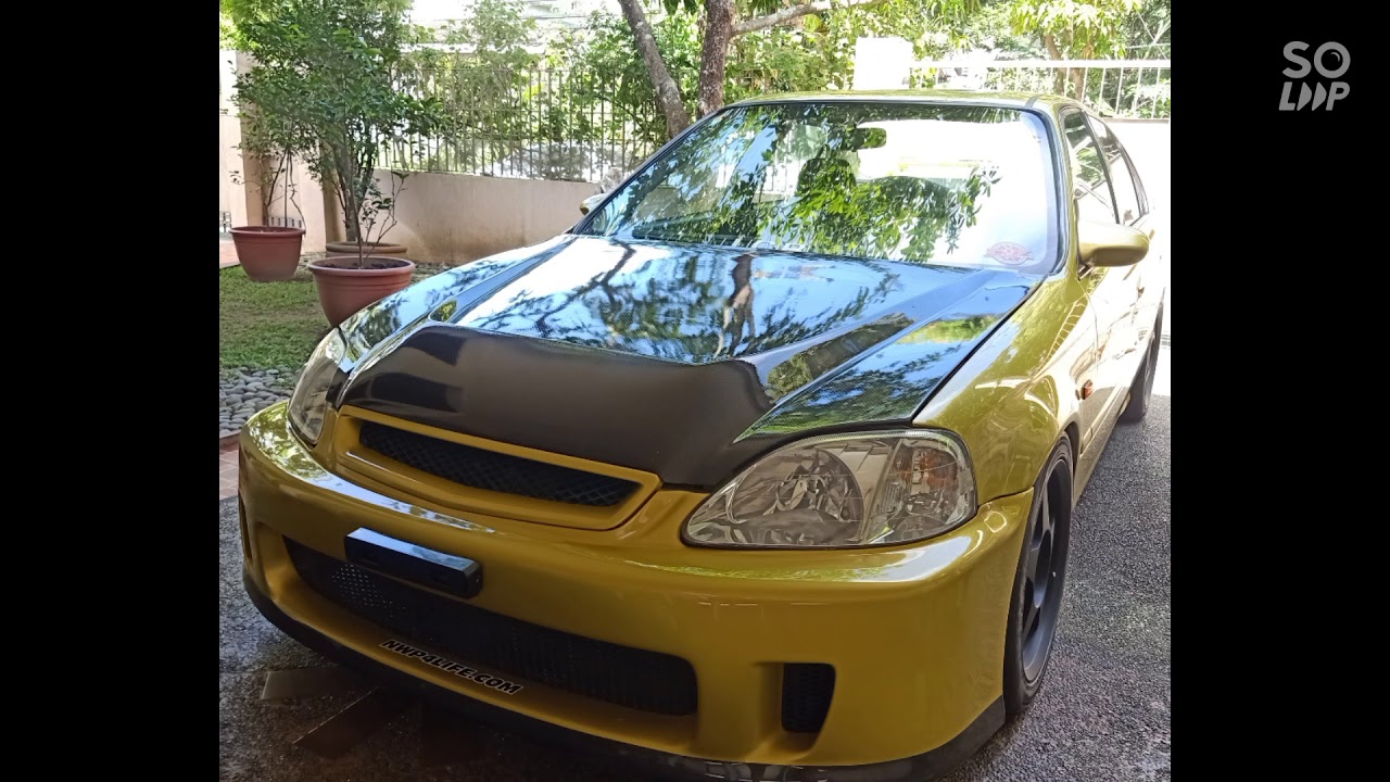 sunburst yellow copycat car - YouTube